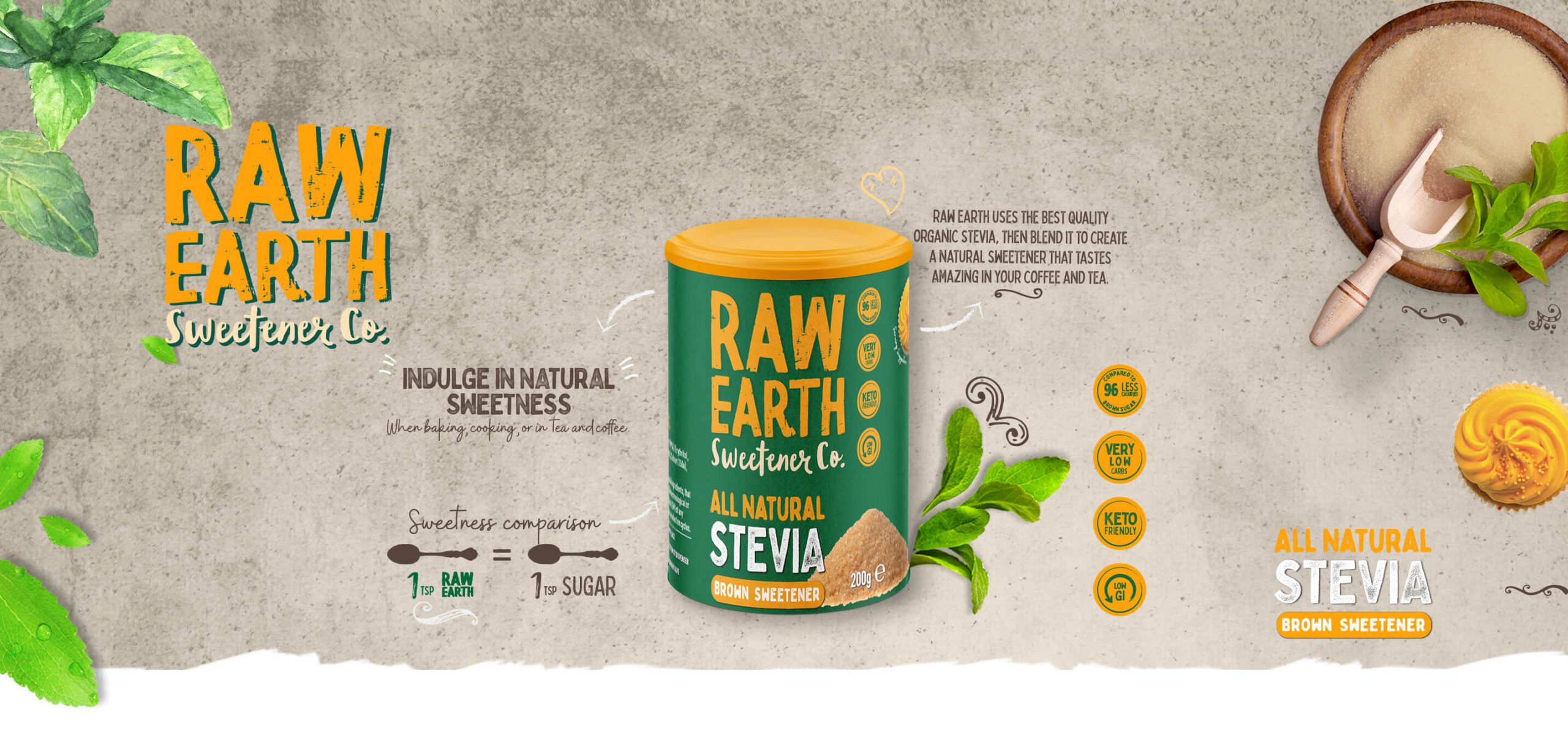 Products - Raw Earth Sweetener
